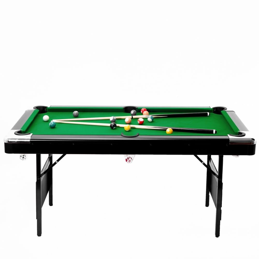DSstyles Billiards Table, Pool Table, Portable Foldable Pool Table ...
