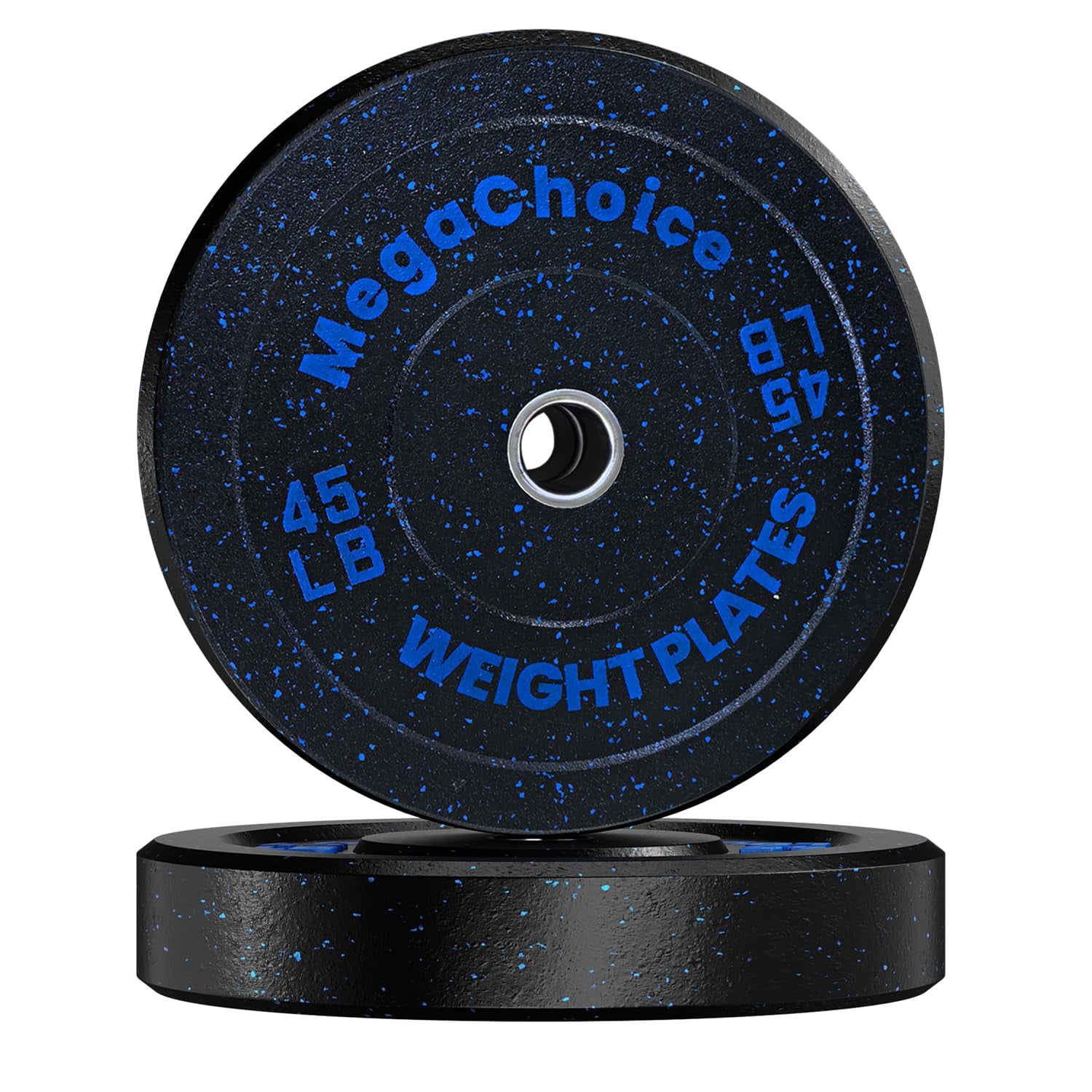 DSstyles Bumper Plates,2 inch Rubber Weight Plates,15LB 25LB 35LB 45LB ...