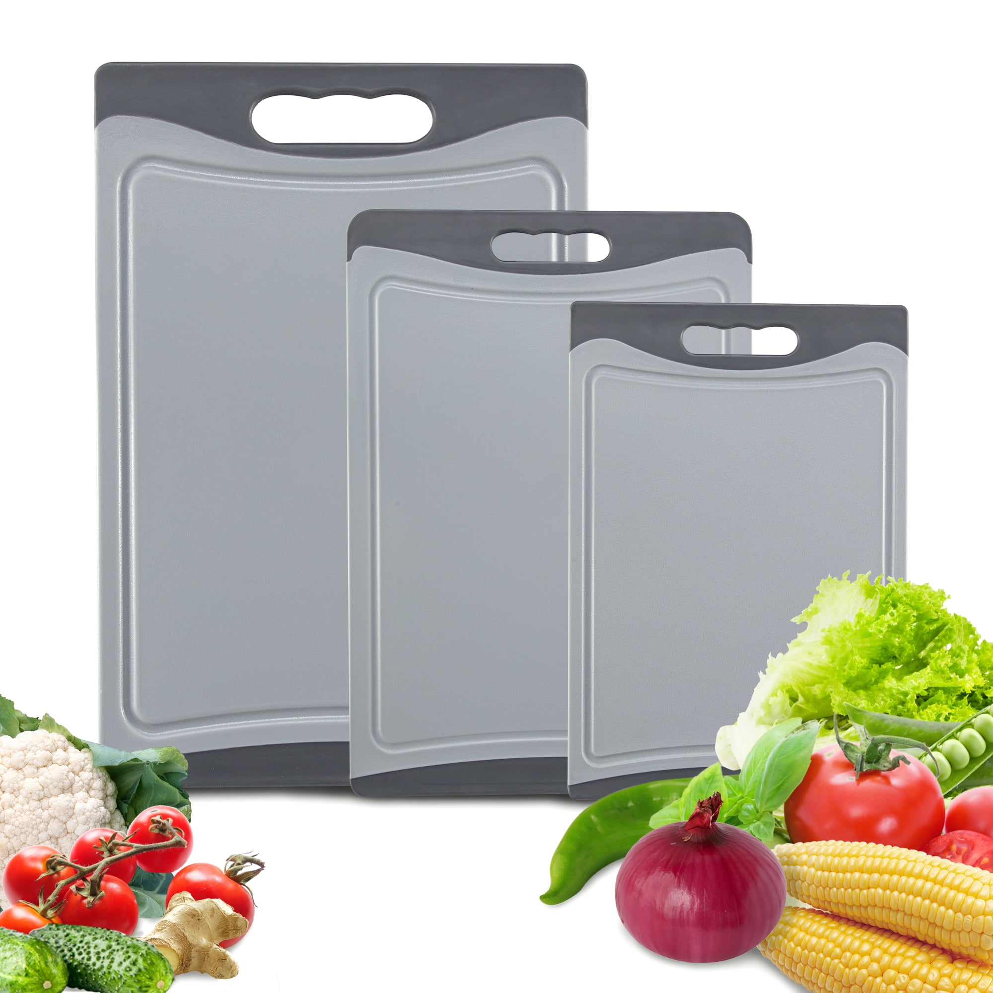 DSstyles Extra Large Cutting Board, Chopping Boards With Juice Grooves ...