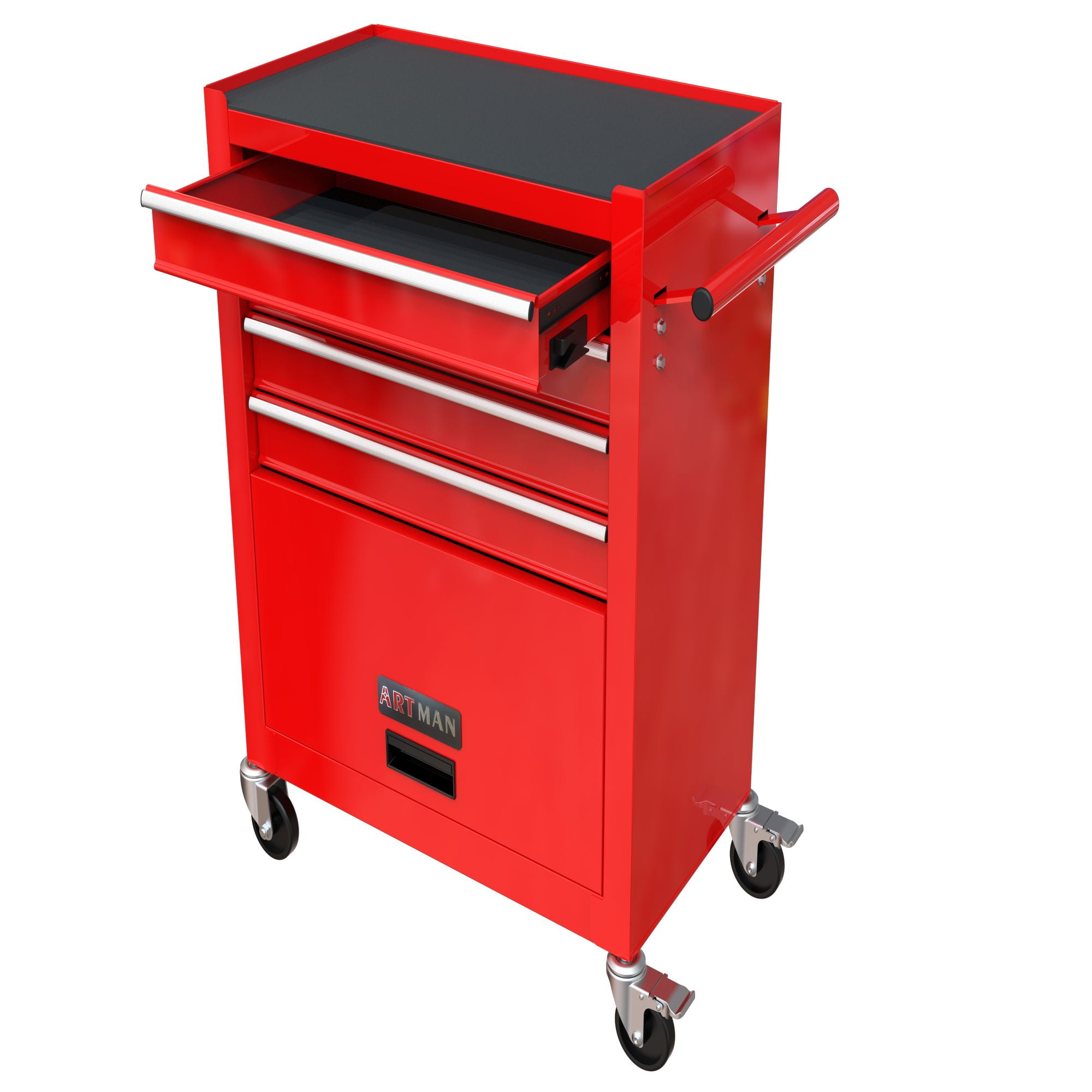 DSstyles Metal Tool Chest with 4 Drawers Tool Sets Metal Tool Box ...