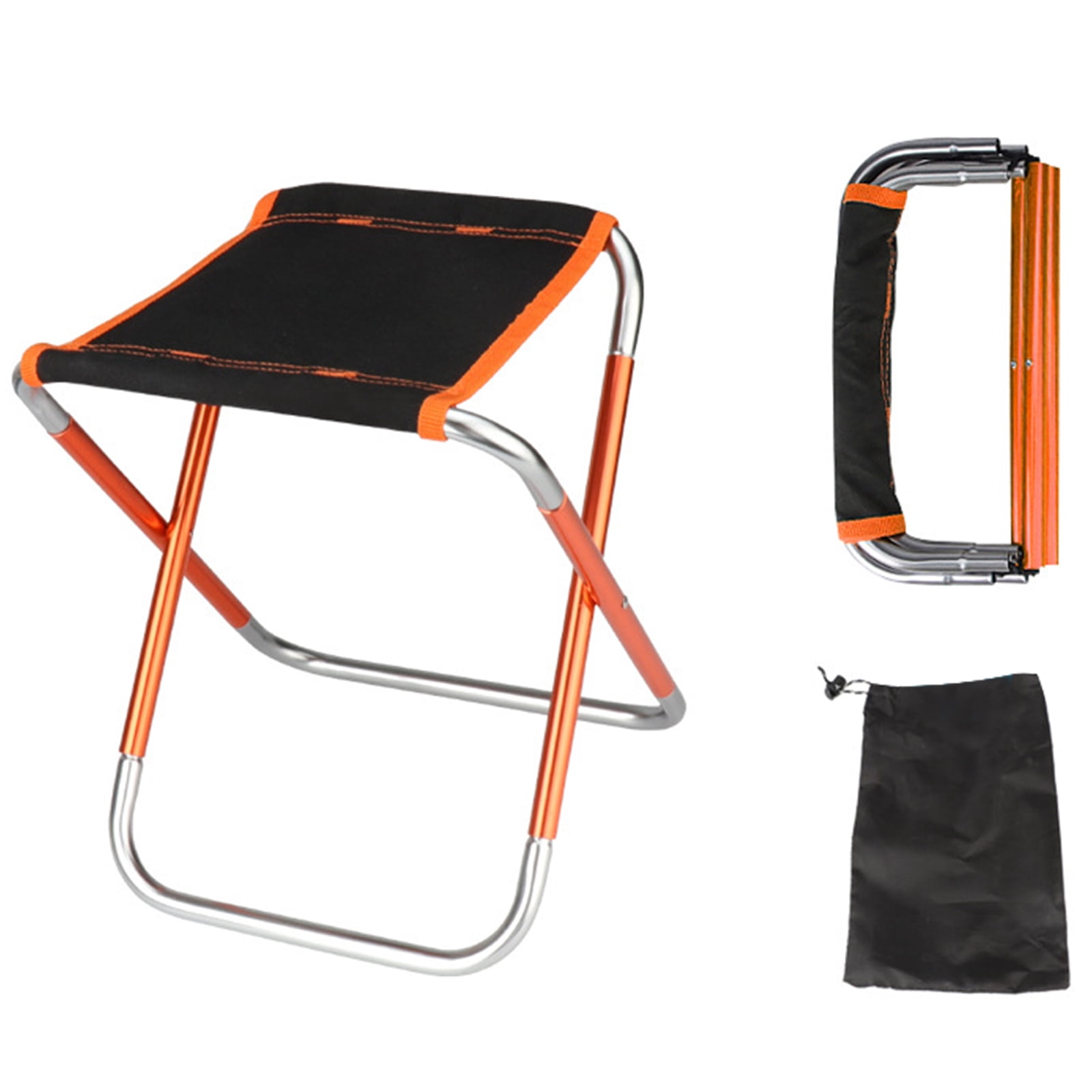 DSstyles Outdoor Folding Stool Supports 309lb Portable Mini Lightweight ...