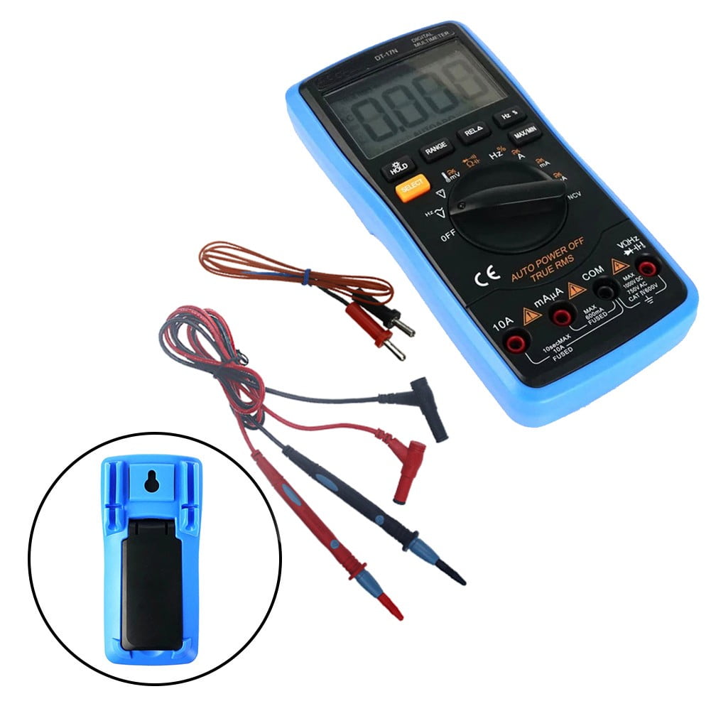 DT-17N Auto Range LCD Display Digital Multimeter Automatic Instrument ...