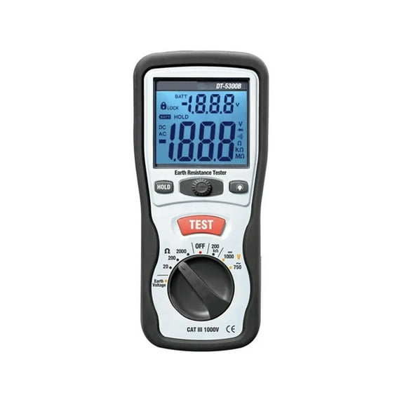 DT-5300B Digital Insulation Resistance Tester Megohmmeter Grounding ...