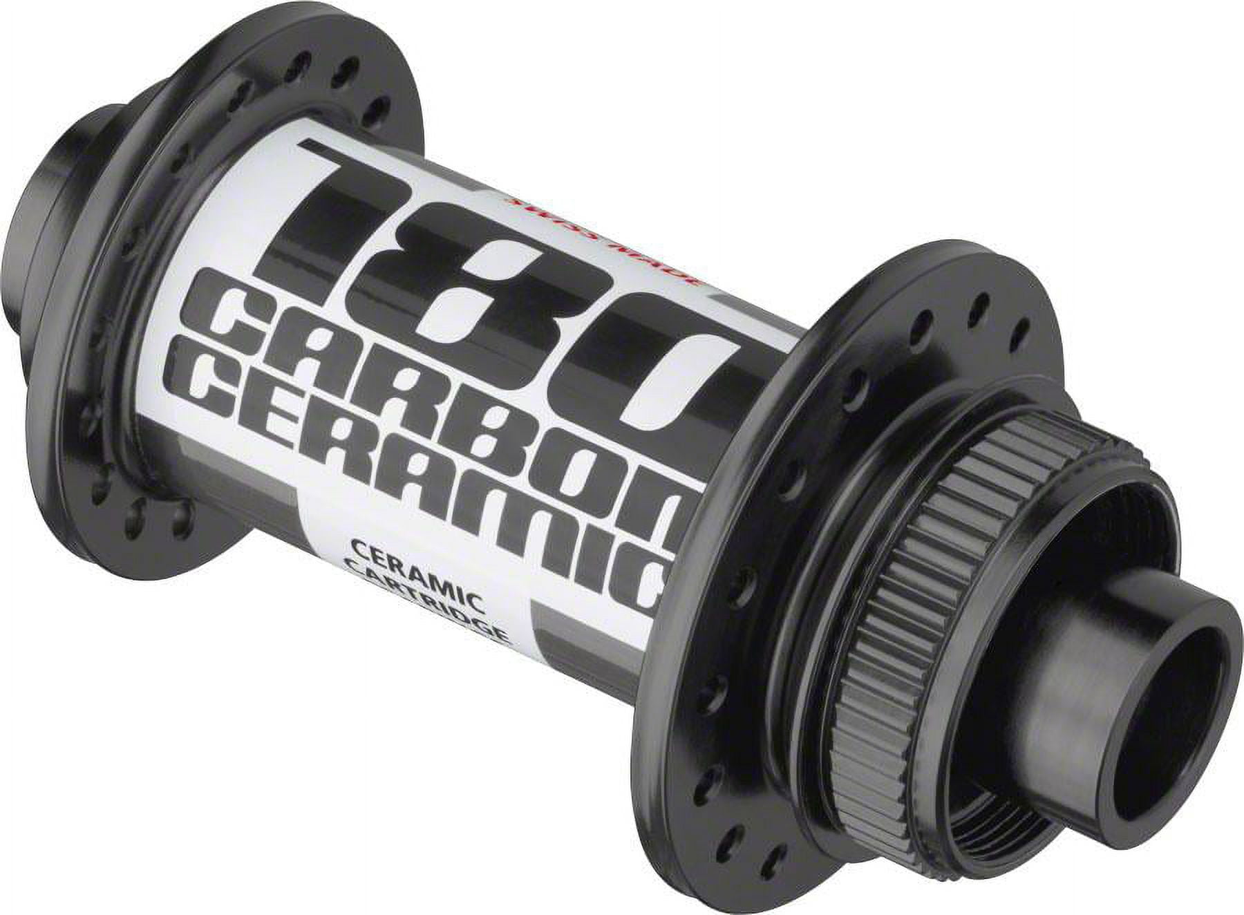 DT Swiss 180 Front Hub 24h QR/12/15mm Thru Axle Centerlock Black/White ...