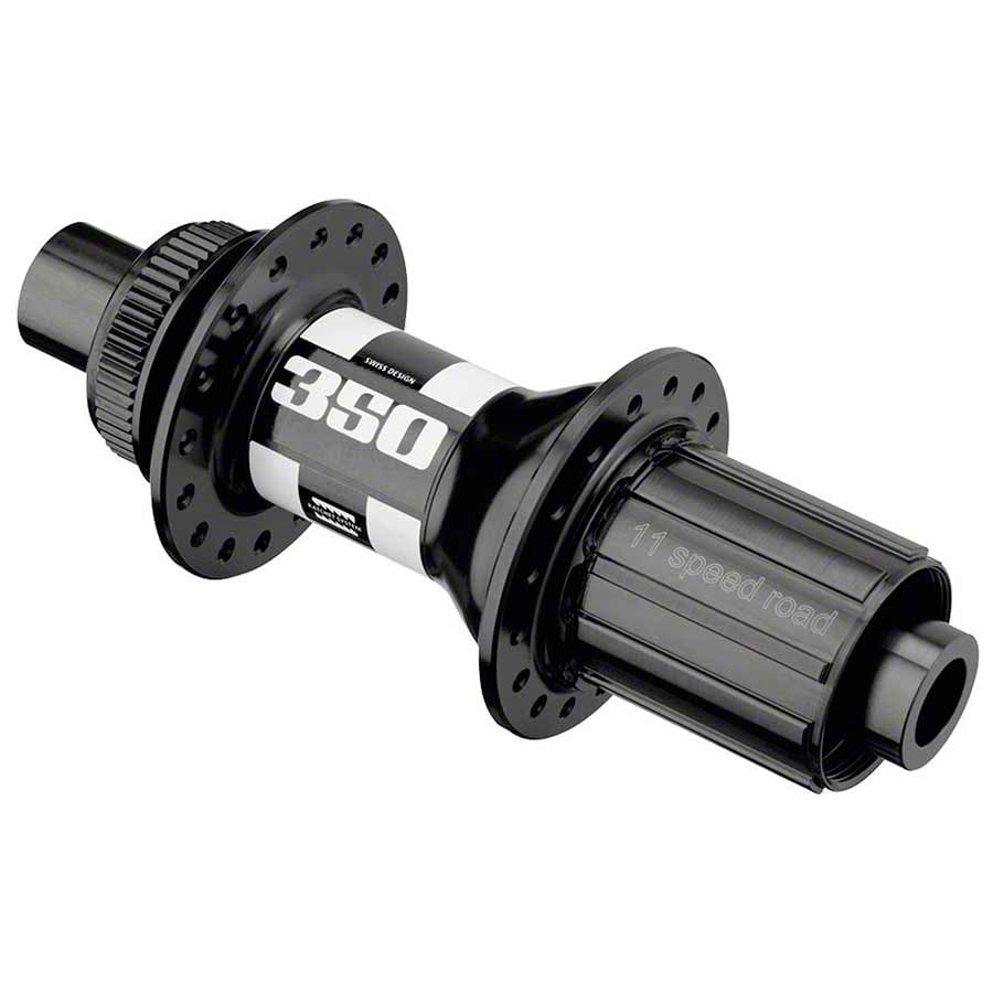 DT Swiss 350 Rear Hub - 12 x 142mm, Center-Lock, HG 11 Road, Black, 28H ...