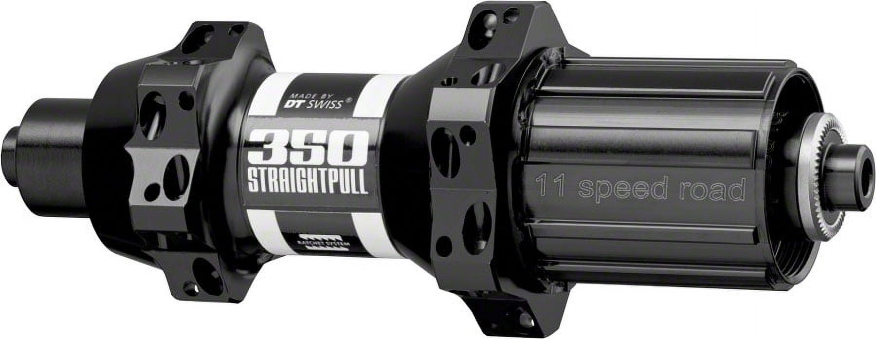 DT Swiss 350 Rear Hub, Straight Pull, QR x 130mm, Rim Brake, 28H, Black ...