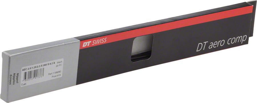 DT Swiss Aero Comp 256mm Black Spokes Box of 20 - Walmart.com