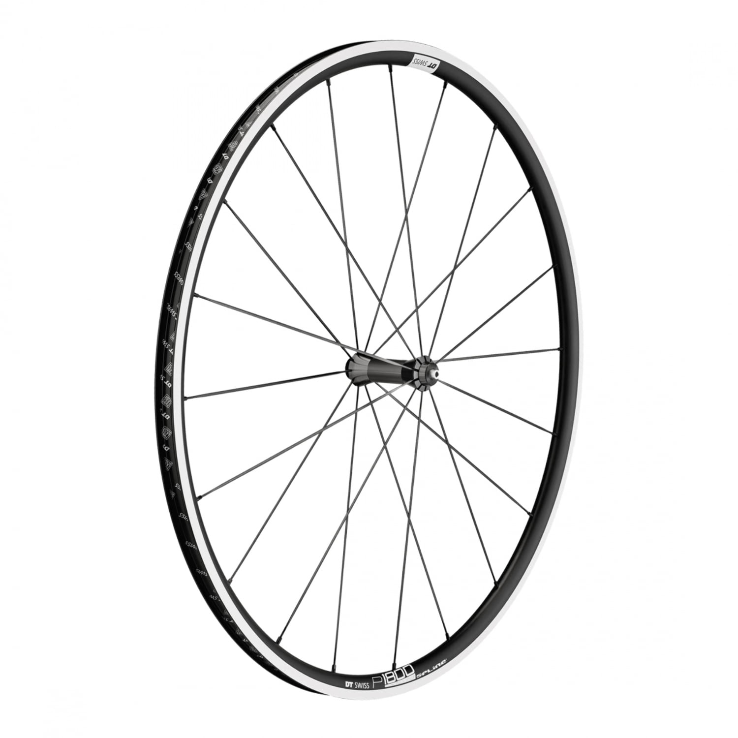 DT Swiss P 1800 Spline Alloy Front Wheel 700c QR x 100mm Rim Brake ...