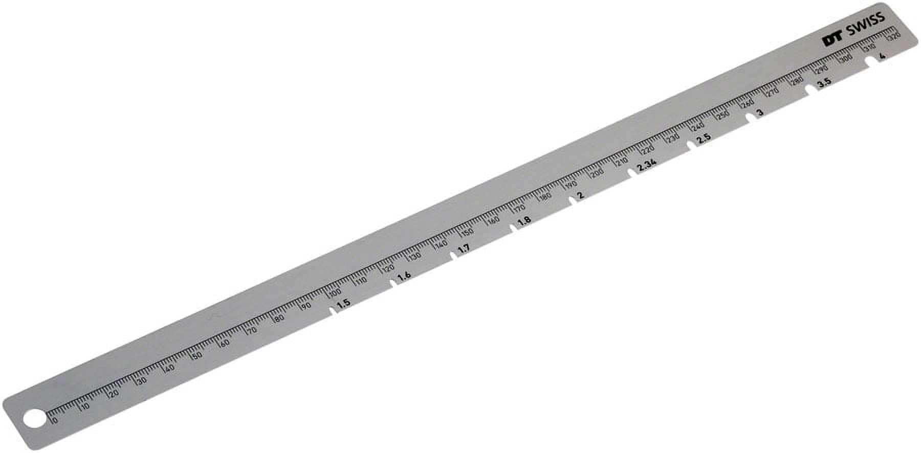 DT Swiss Spoke Ruler For Measuring spokes Silver, Measures length and ...