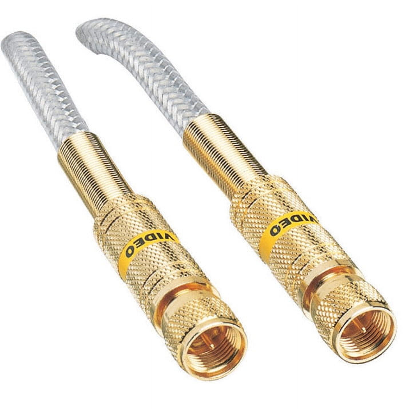 DT12C - VIDEO CABLE RG6U F M/M 12FT DIGITAL CABLE GOLD PLATED CONN ...