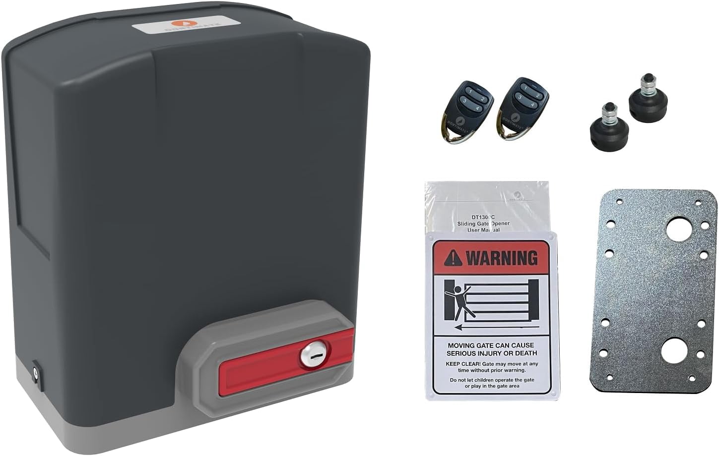 DT1300C Gate Operator Hardware Kit for Security Automatic Sliding Gate ...