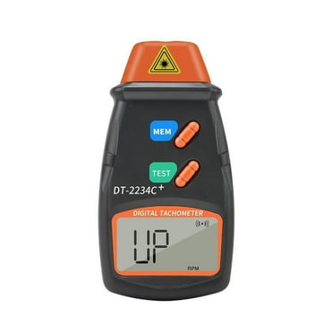 Digital Photo Laser Tachometer Non Contact Tach RPM Meter - Walmart.com