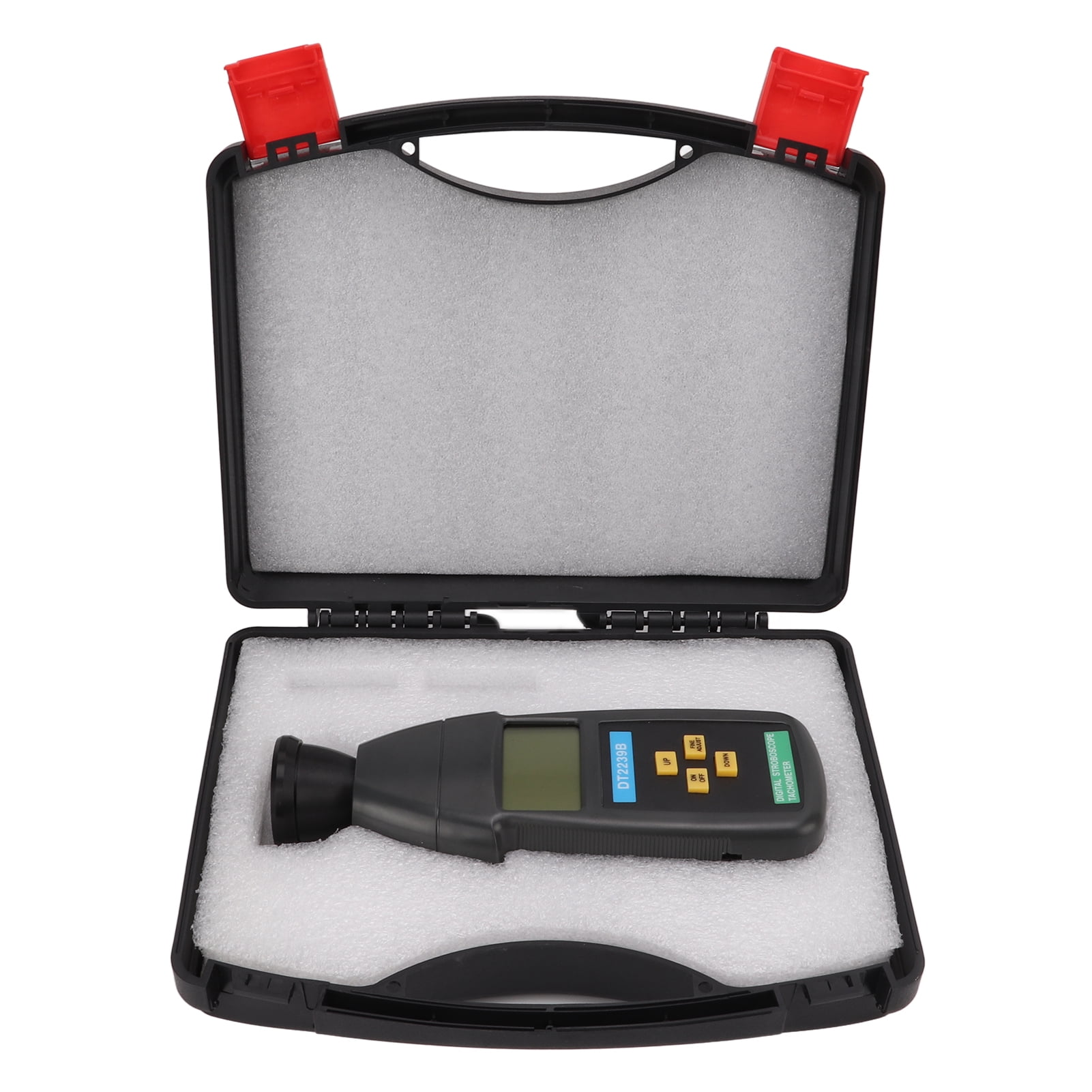 DT2239B LCD Digital Stroboscope Handheld Flash Tachometer Non Contact ...