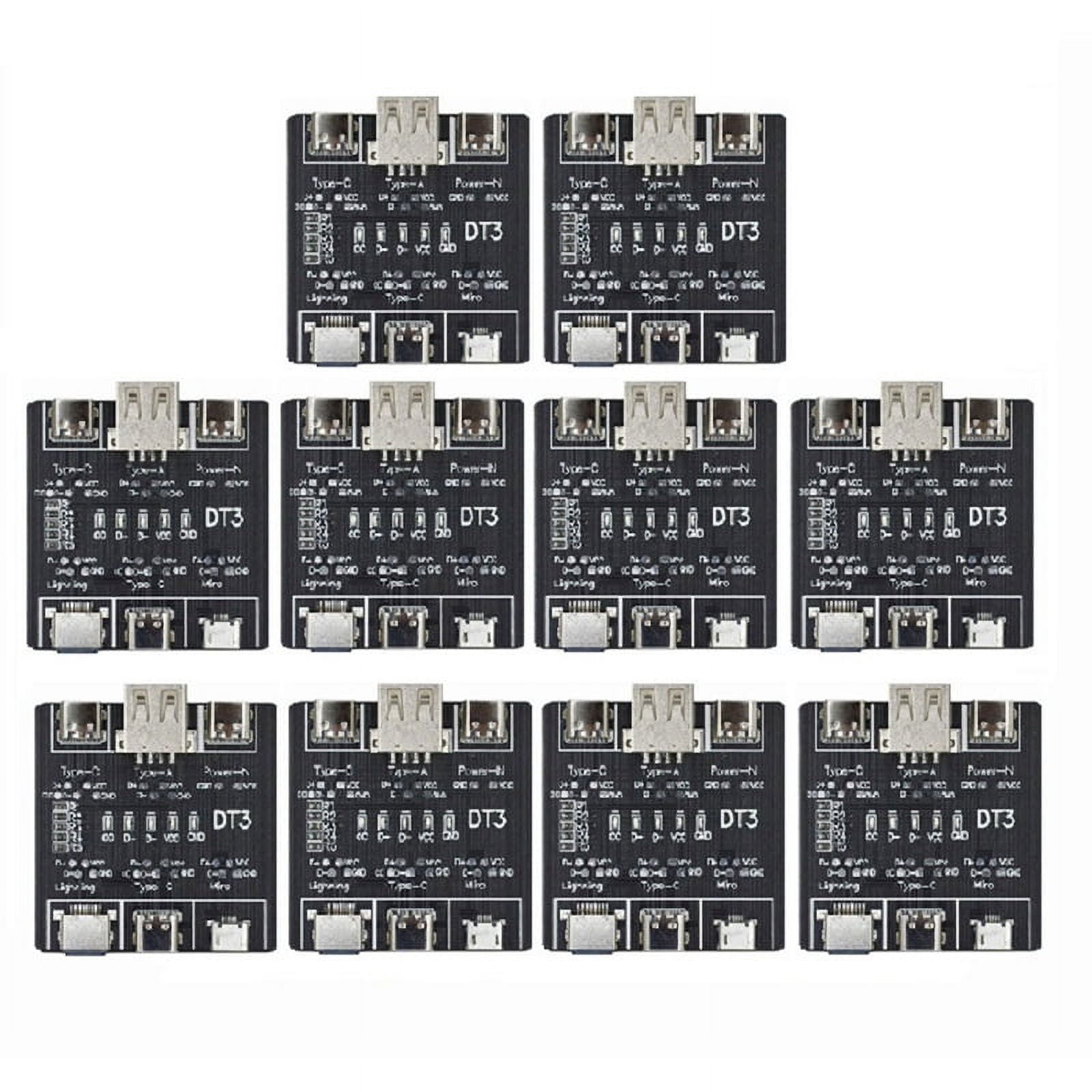 DT3 Data Cable Detection Board USB Tester for IOS Android Type-C Micro ...