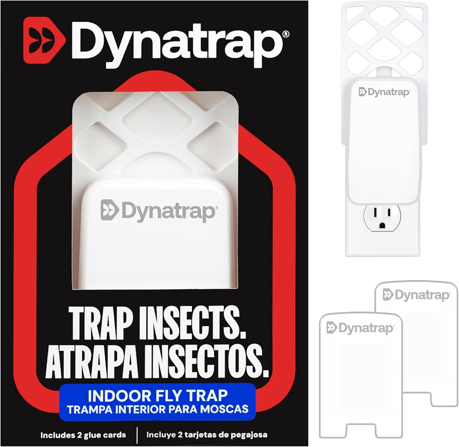 DT3007W Indoor Plug-in Flying Insect Trap for Flies, Fruit Flies, Moths ...