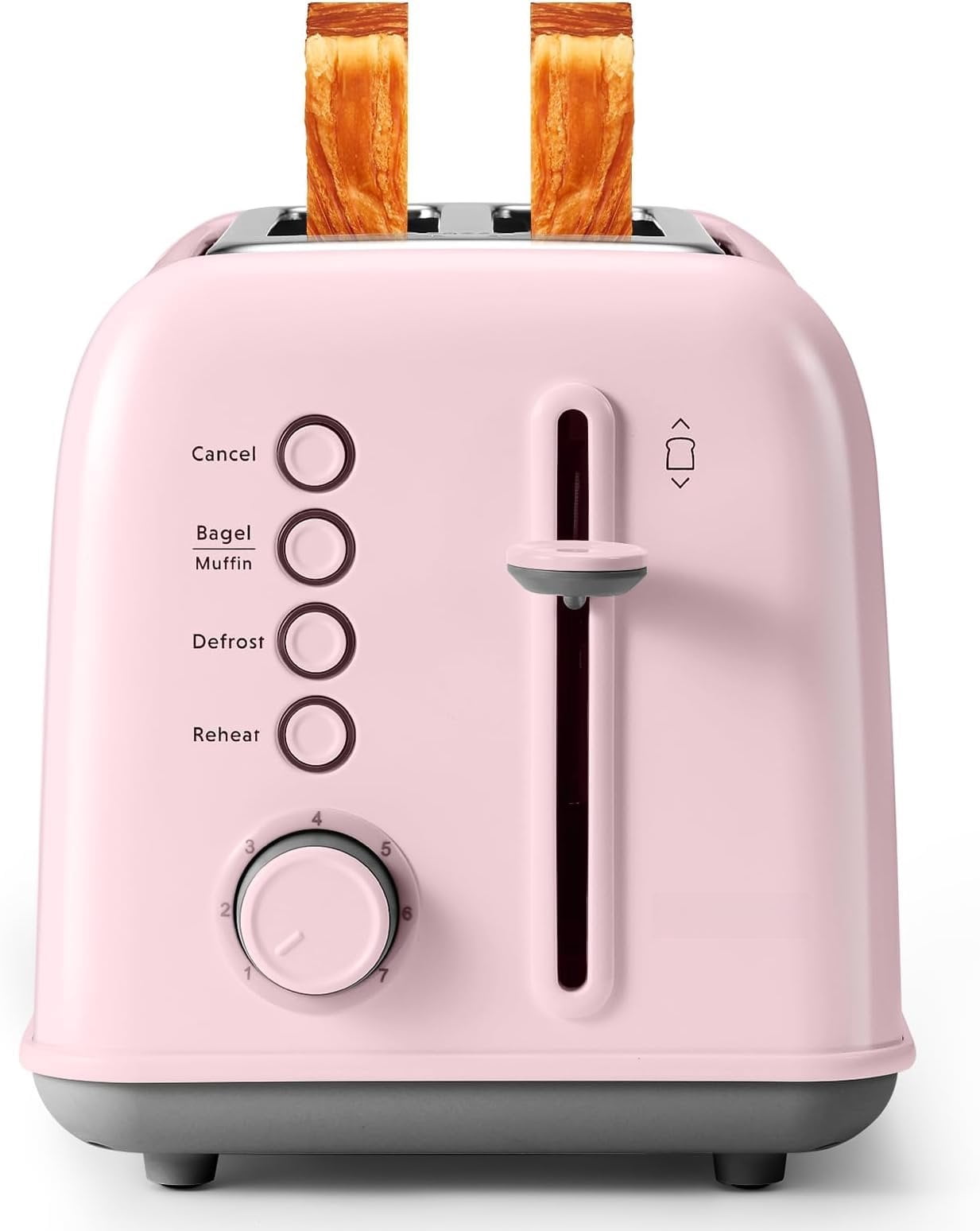 DT620 2-Slice Toaster, Extra Wide Slots, Retro Stainless with High Lift ...