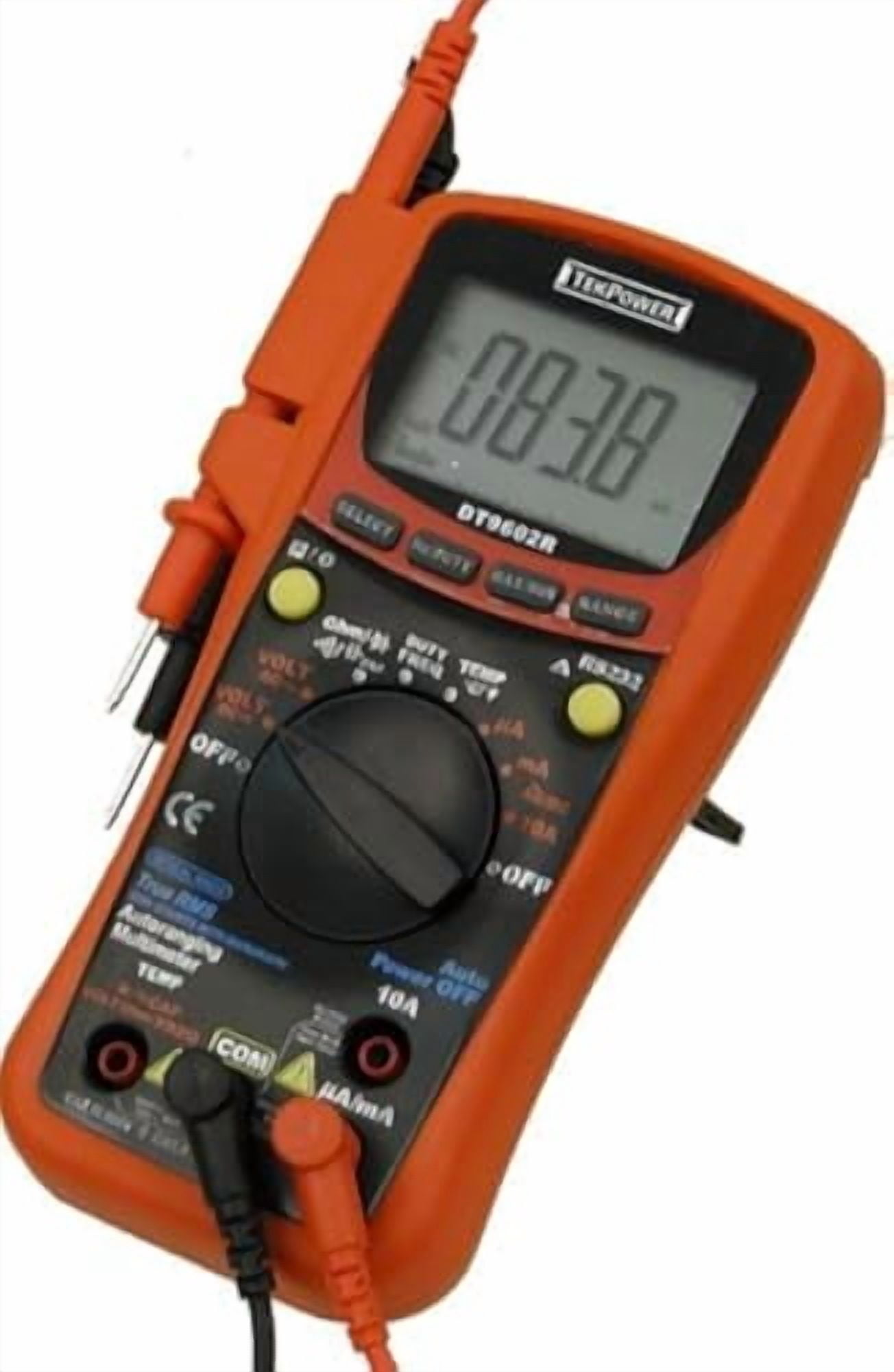 DT9602R True RMS Auto/Manual Digital Multimeter with RS232 Optical ...