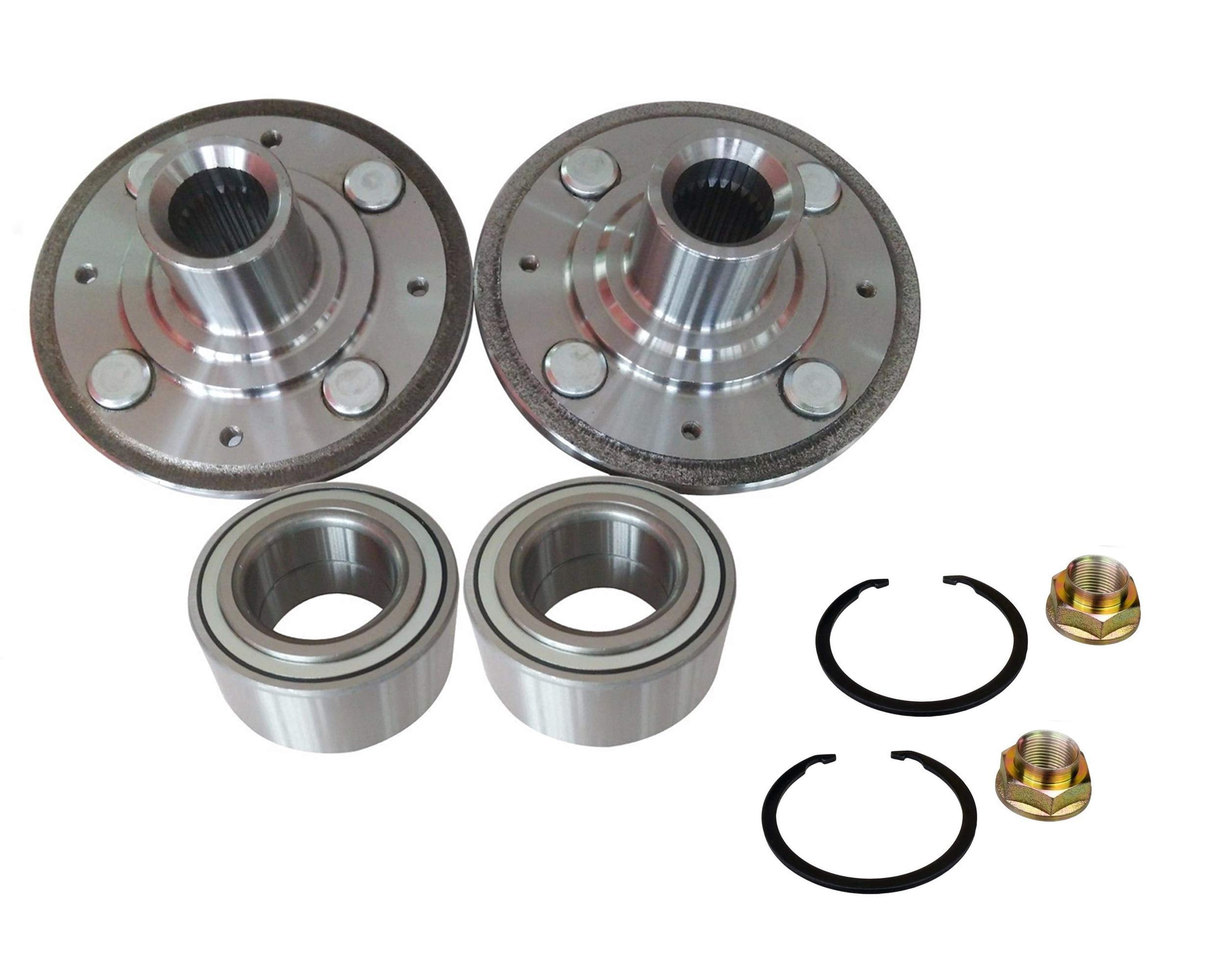 DTA 2 Front Wheel Hub & Bearing Kits for Acura Integra Honda Civic Del ...