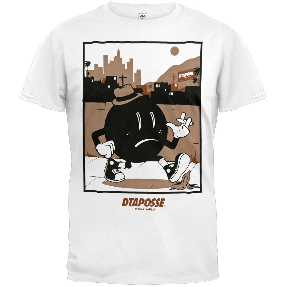 DTA - Comic Shot White Adult T-Shirt - Medium - Walmart.com