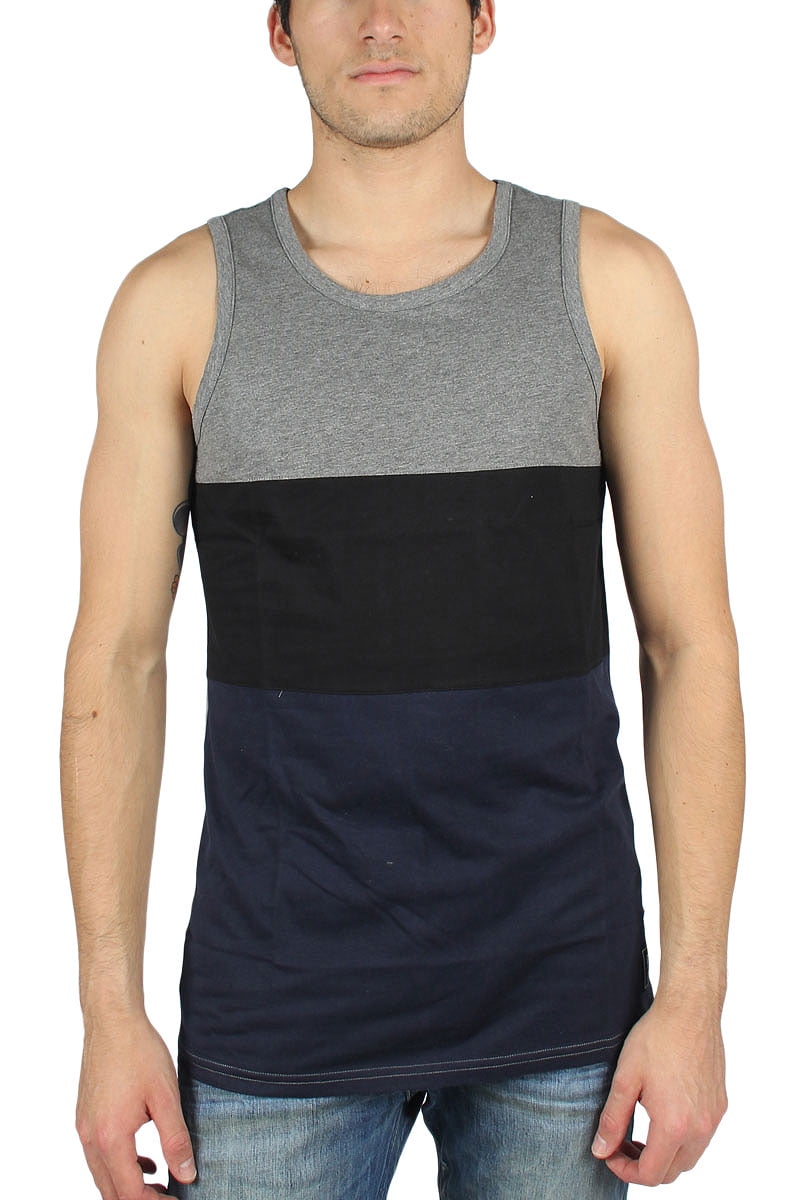 DTA/Rogue Status - Mens Nightfall Tank Top in Black/Charcoal/Navy ...