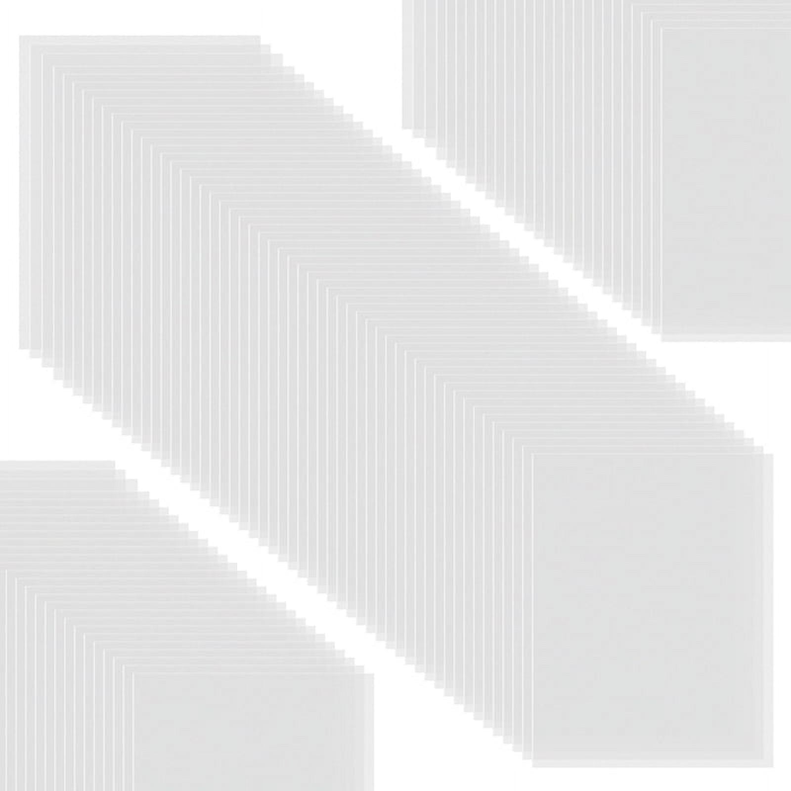 DTF Transfer Film 100 Sheets-A4 PET Heat Paper for DIY Direct on T-Shirts.Socks,Bags, 8.3 inch x ...