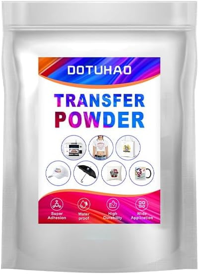 DTF powder, black DTF Transfer powder, DTF hot melt adhesive powder, suitable for all DTF and ...
