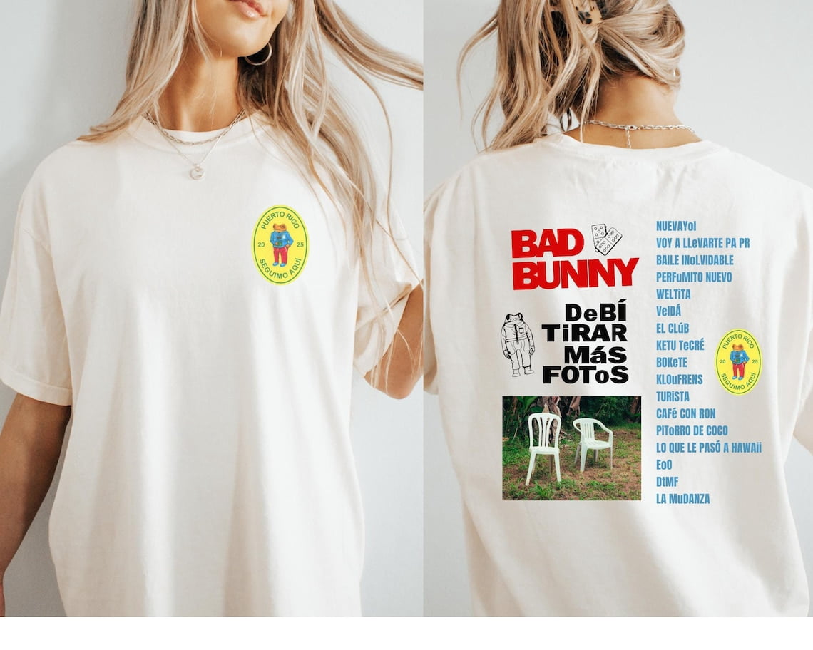 DTMF Bad Bunny Album Shirt, Debi Tirar Mas Fotos, Bad Bunny Shirt, Bad ...