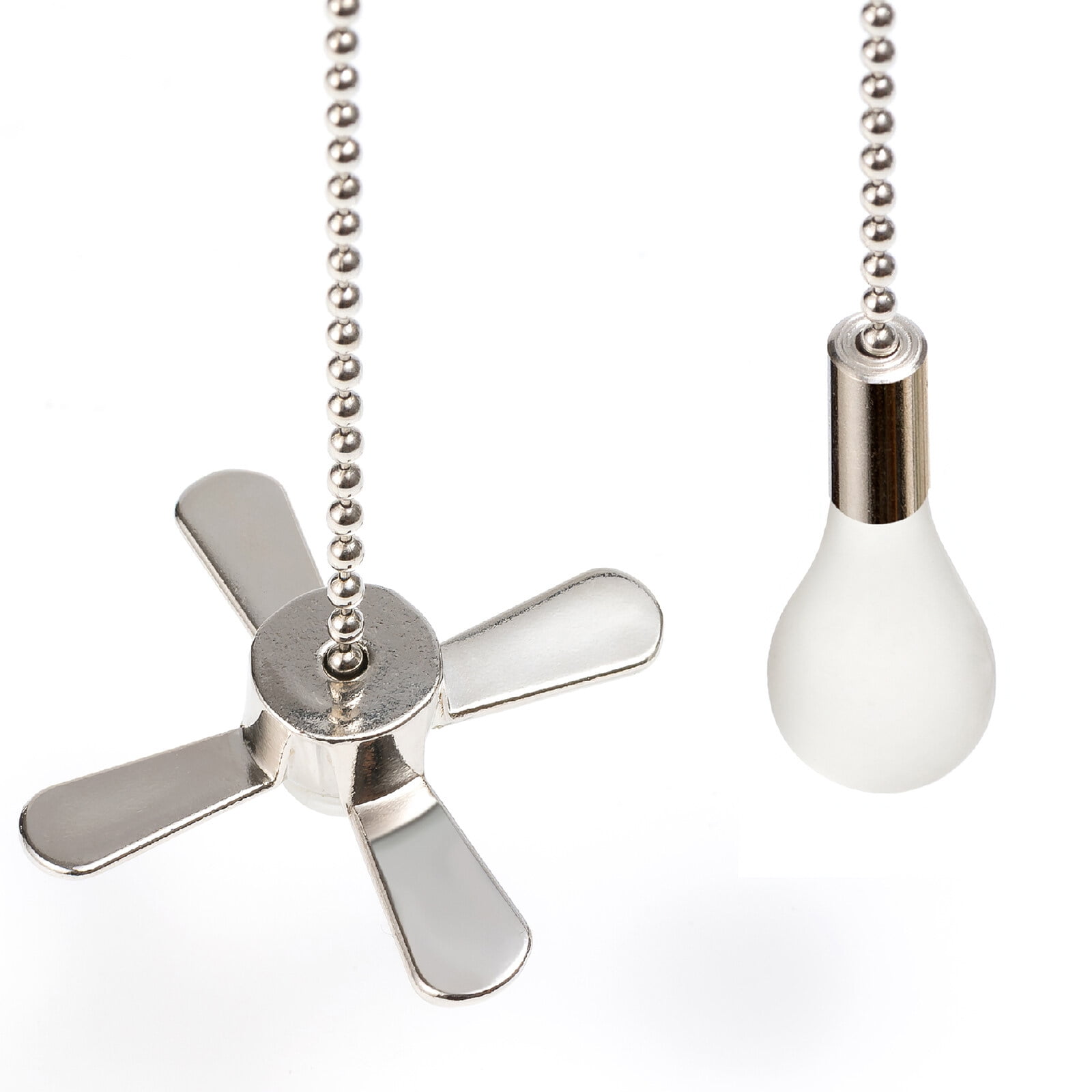 DTOWER 2pcs Ceiling Fan Pull Chain with pendant Beaded Ball Fan Pull ...