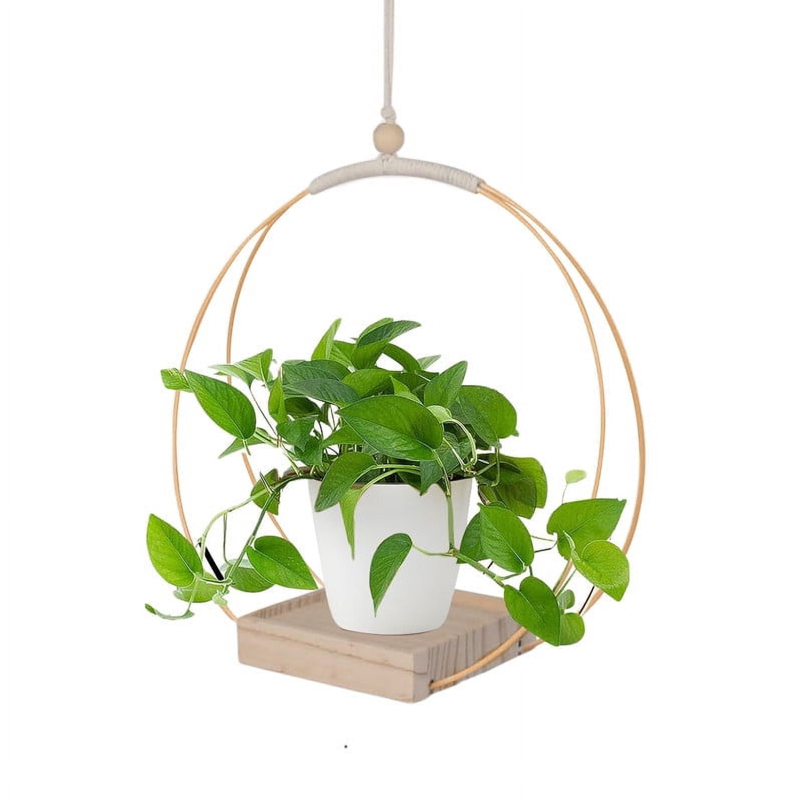 DTOWER Hanging Planters for Indoor Plants, Boho Macrame Plant Hanger ...