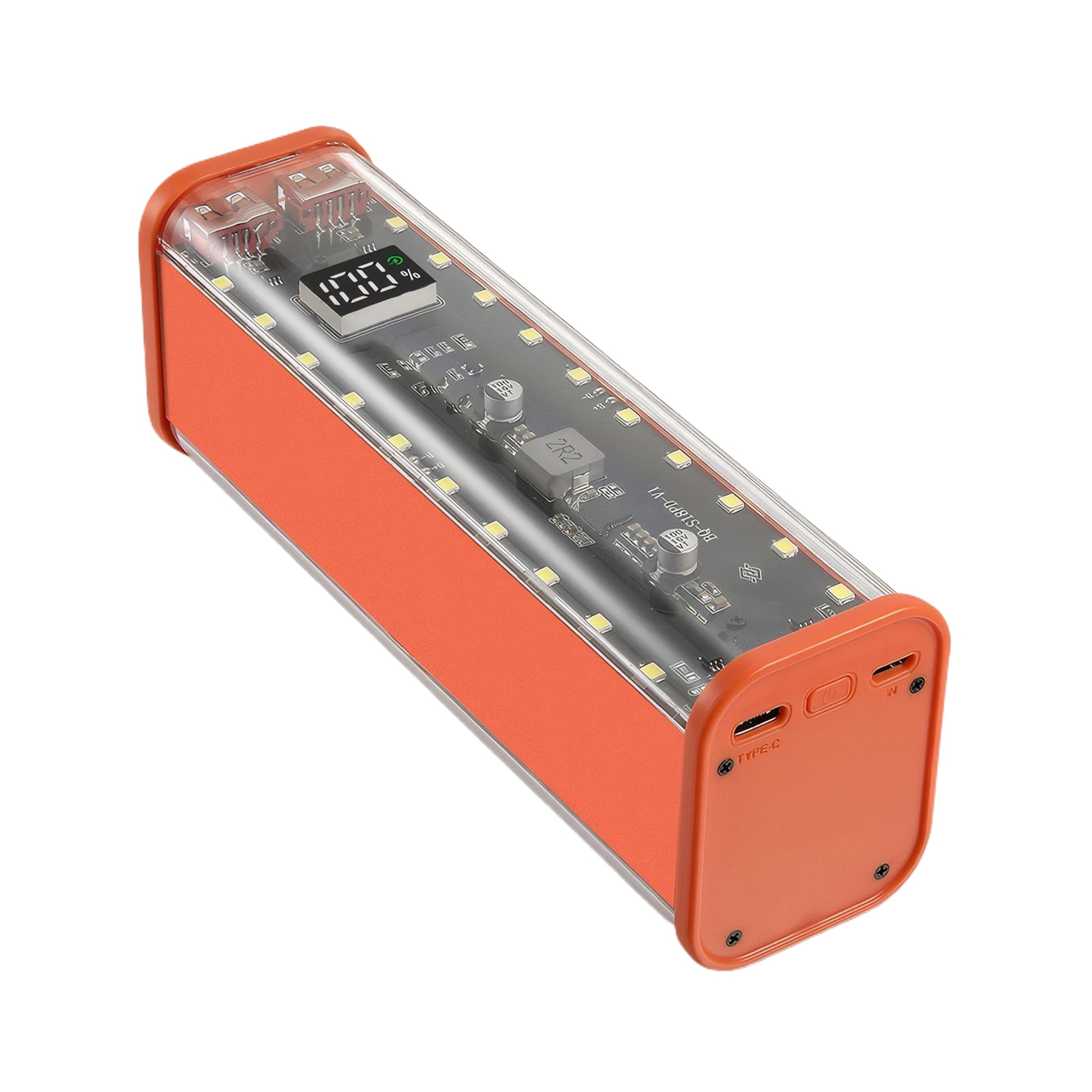 DTOWER Transparent 8-cell 18650 Battery Box DIY Kit Fast Charging ...