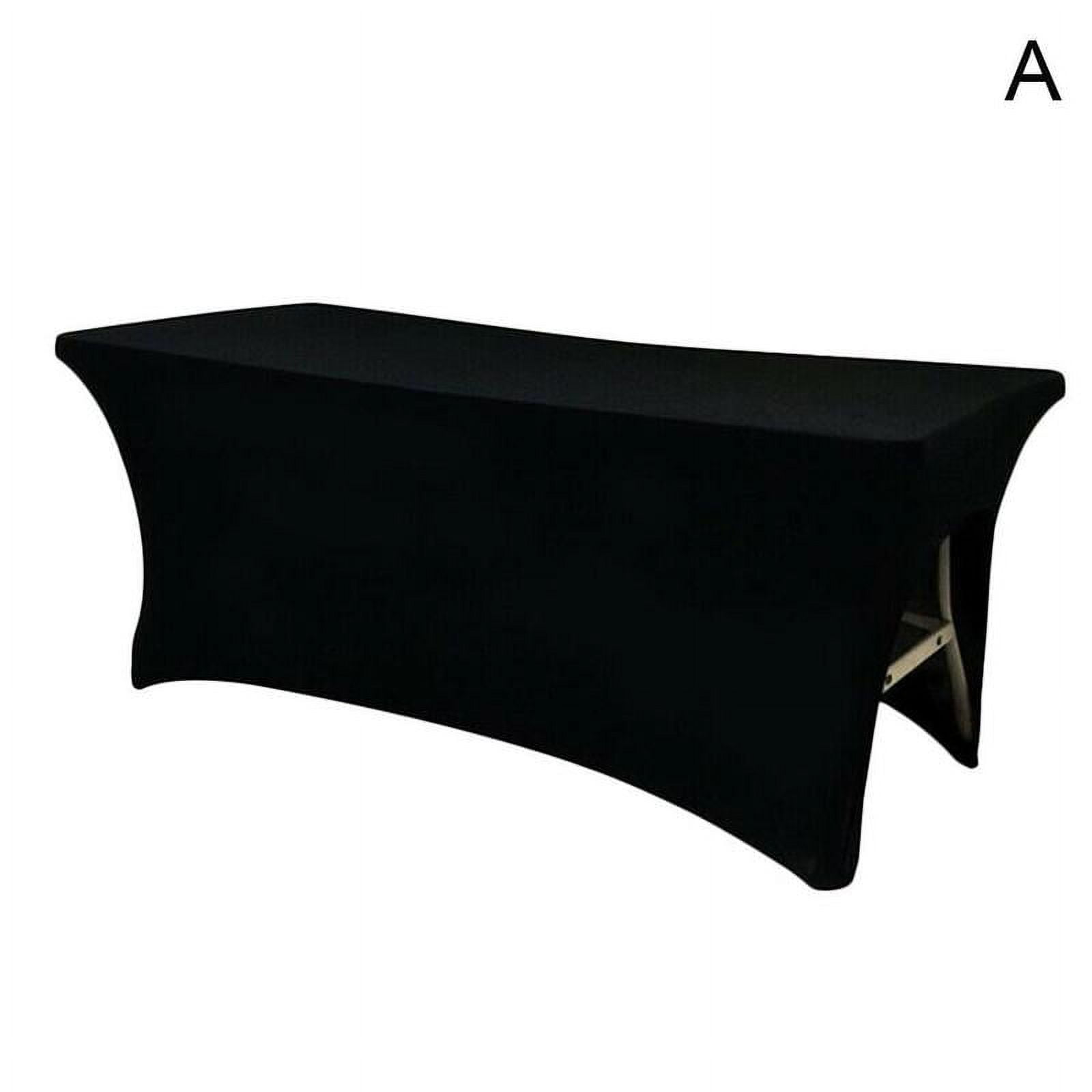 DTREELS Black Fabric Eyelashes Extension Stretch Beauty Bed Cover Table ...
