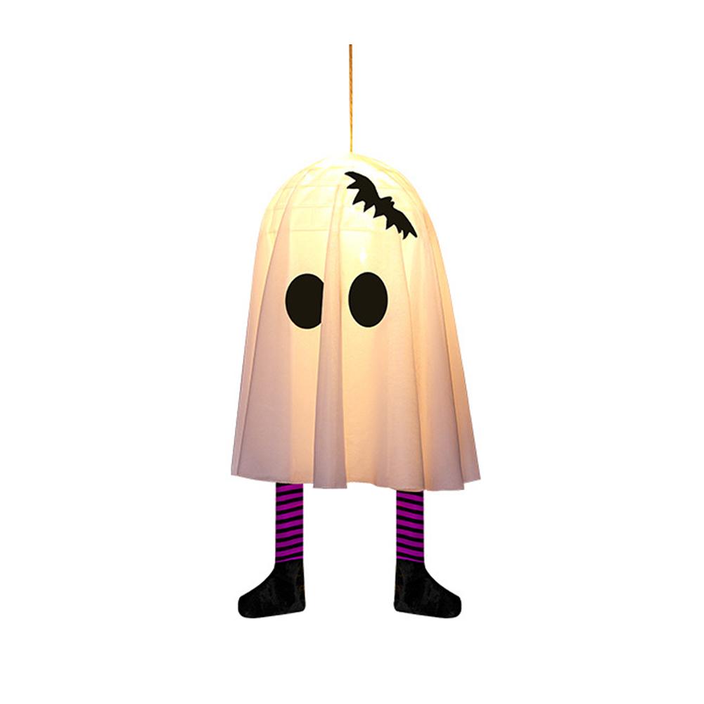 DTREELS Halloween Hanging Ghosts, Hanging Lighted Glowing Ghost with ...