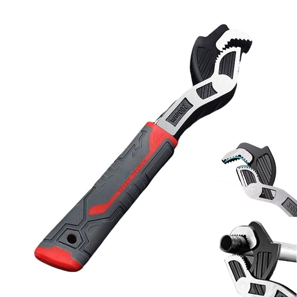 DTREELS Multi Function Self Locking Pipe Wrench Set Self Adjusting ...
