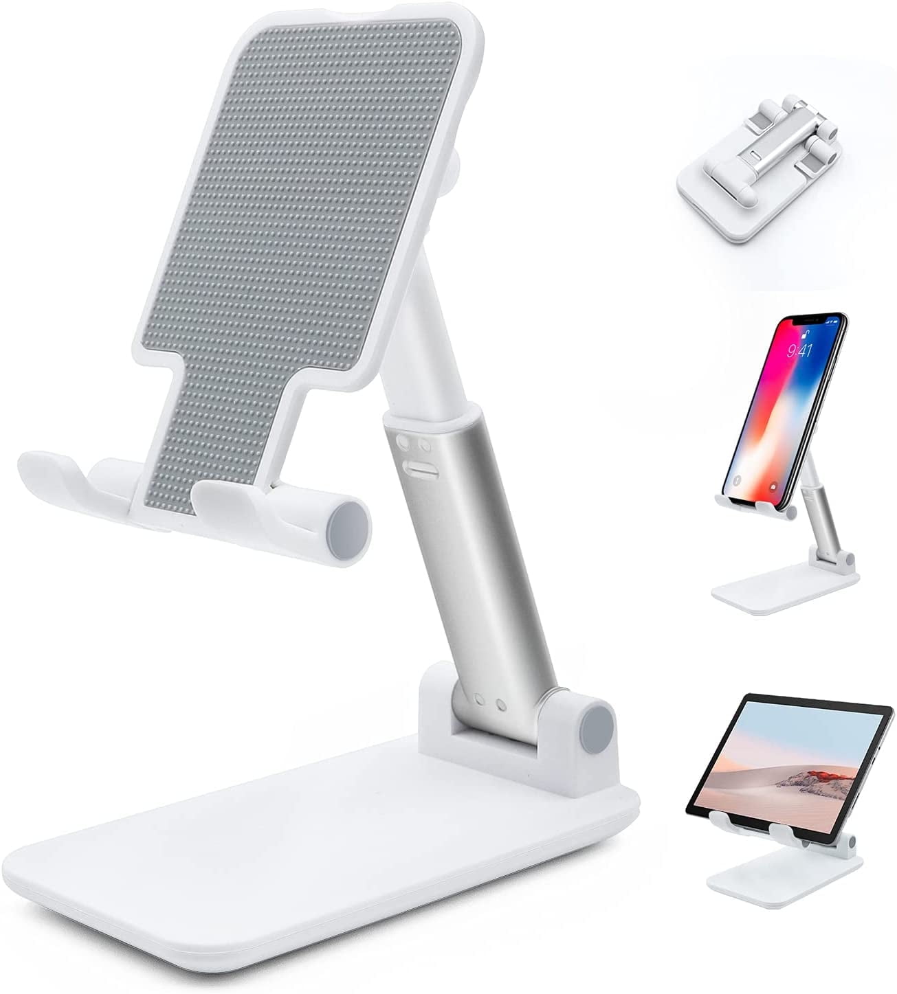 DTSY Phone Stand, Adjustable Portable Cell Phone Holder for Desk Cradle ...