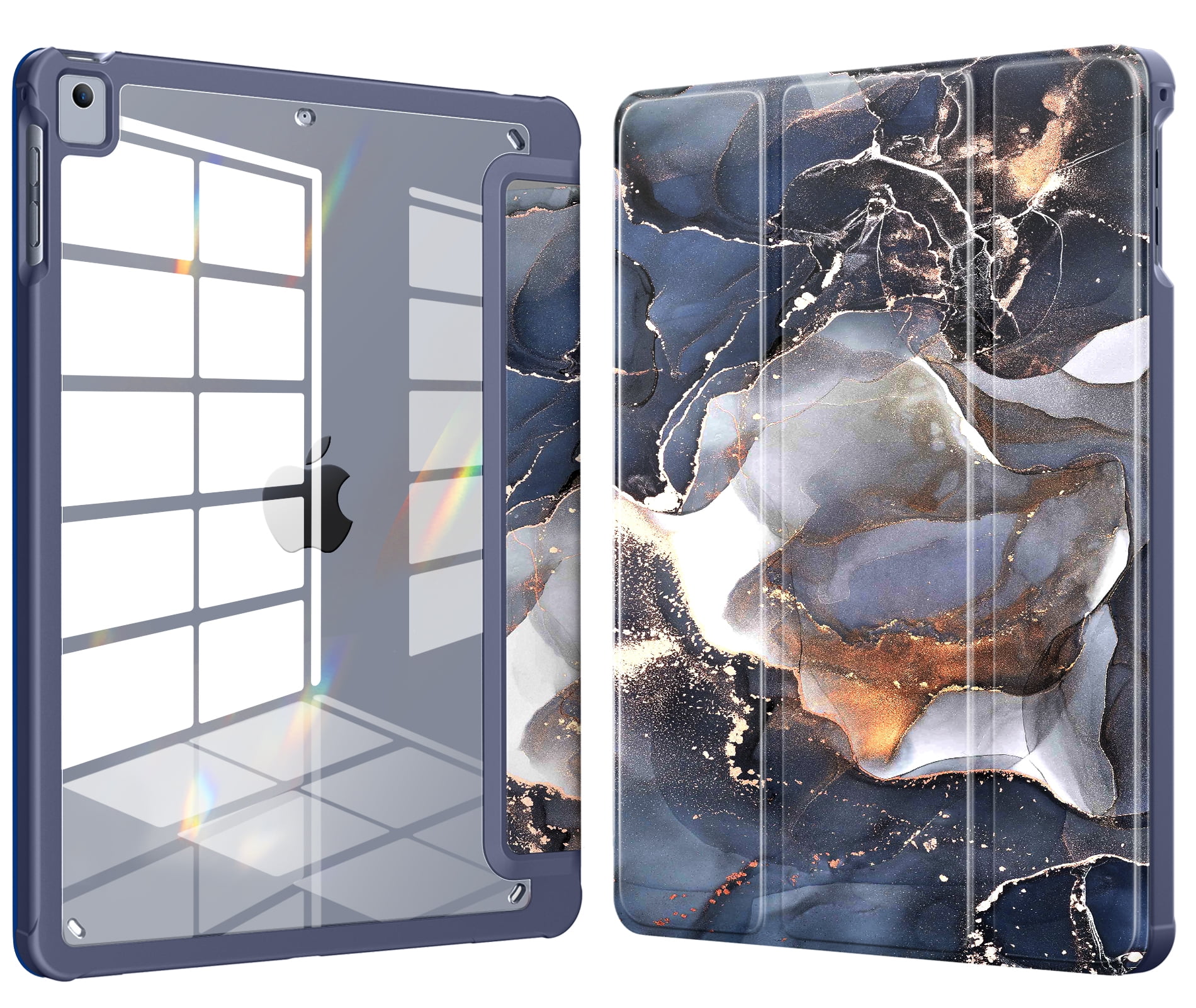 DTTOCASE iPad 6th / 5th Generation Case,iPad Air 2 & 1 Case,Clear 9.7 ...