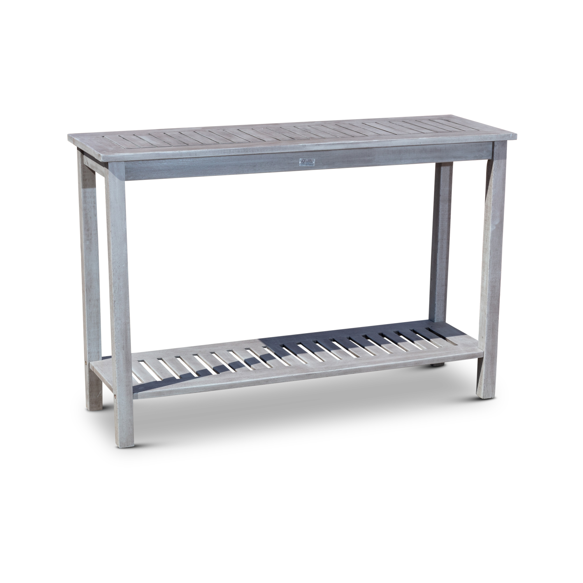 Cambridge Casual Wood Outdoor Console Table, Gray - Walmart.com