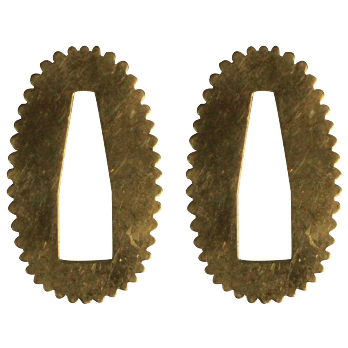 DTYES 1 Pair Brass Samurai Sword Seppa for Katana Wakizashi Tanto DIY ...