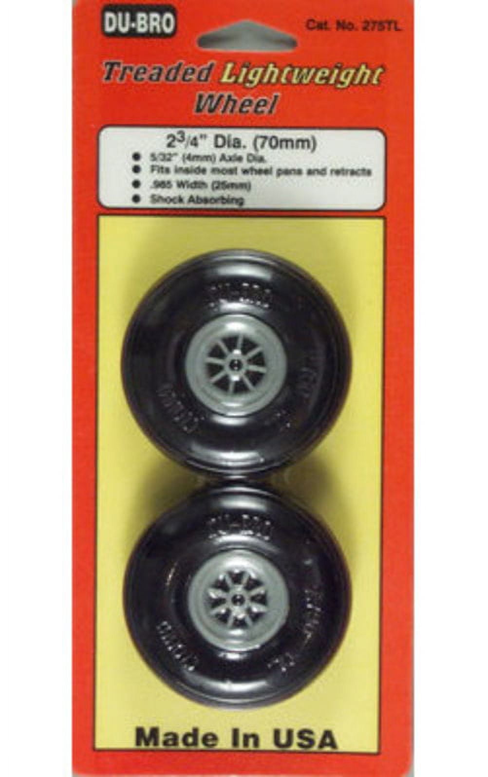 Dubro Products Treaded Lite Wheels2-3/4 DUB275TL Wheels Gear Retracts ...