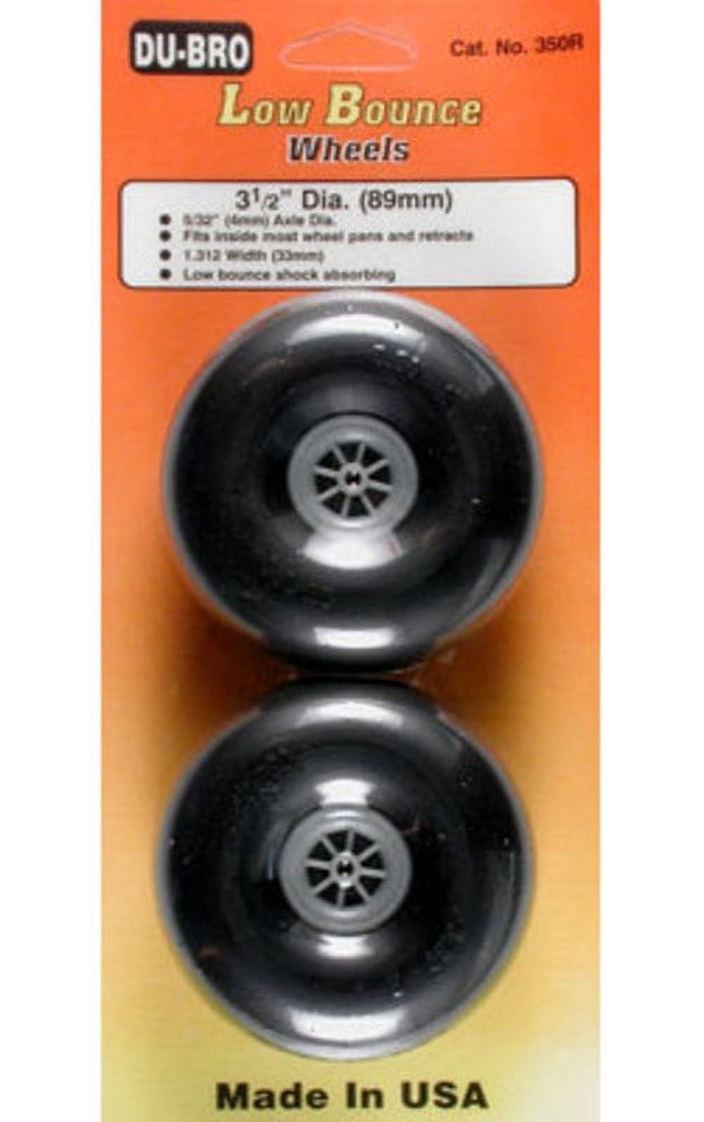 Dubro Products Smooth Wheels3-1/2 DUB350R Wheels Gear Retracts & Accys ...