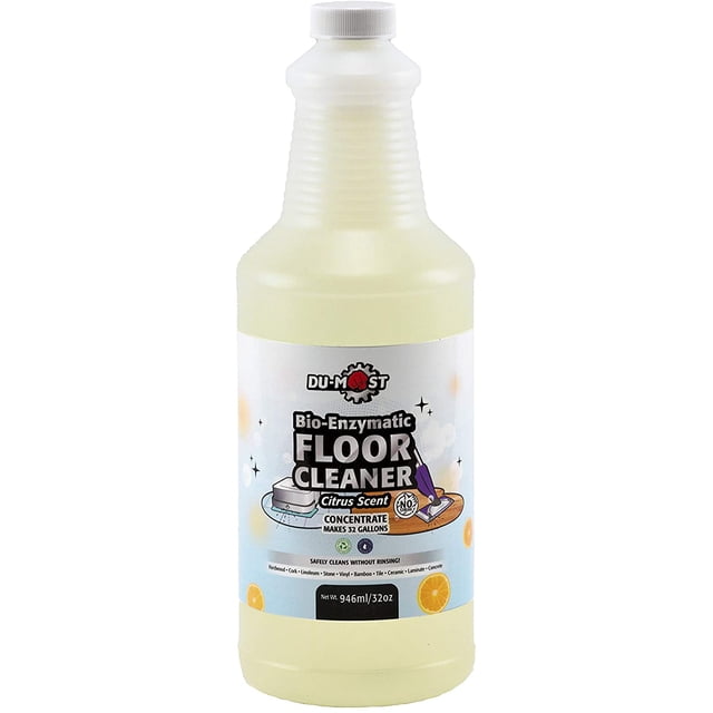 DU-MOST Bio-Enzymatic Floor Cleaner Concentrate (1 oz Makes 1 gallon ...