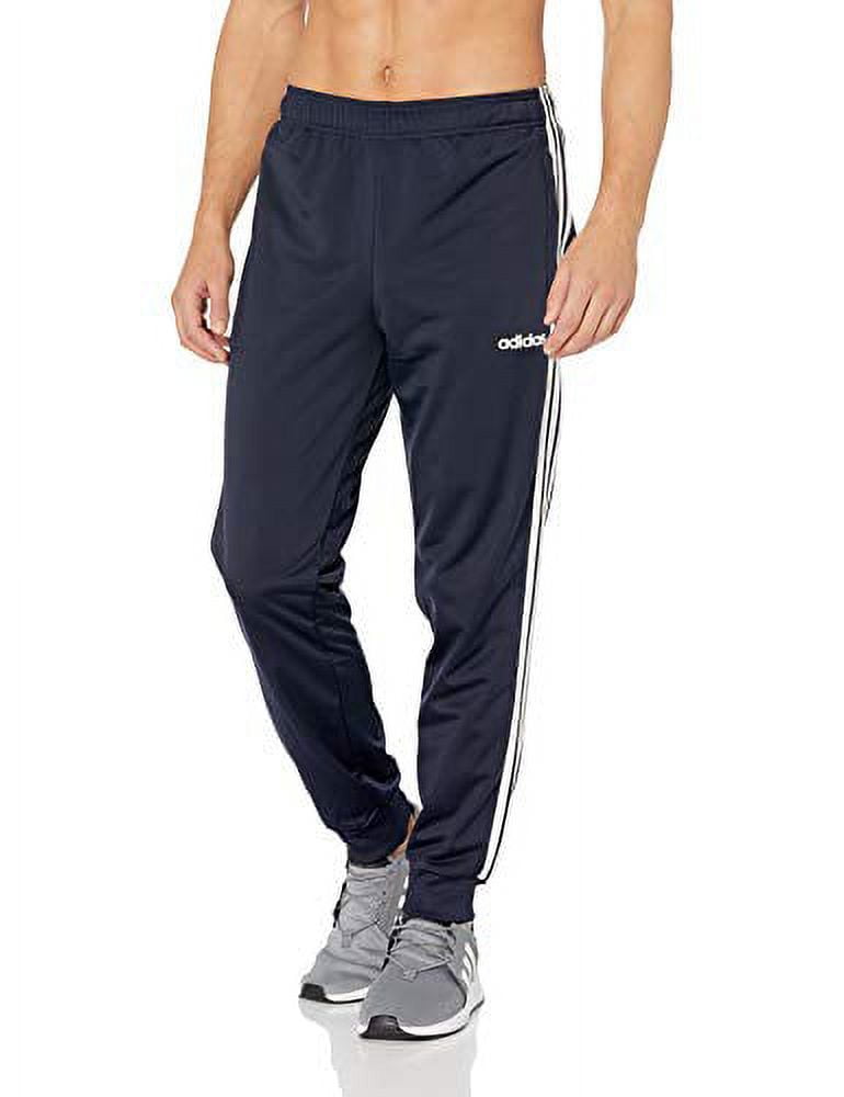 [DU0452] Mens Adidas Essentials 3-Stripes Tapered Tricot Pants ...