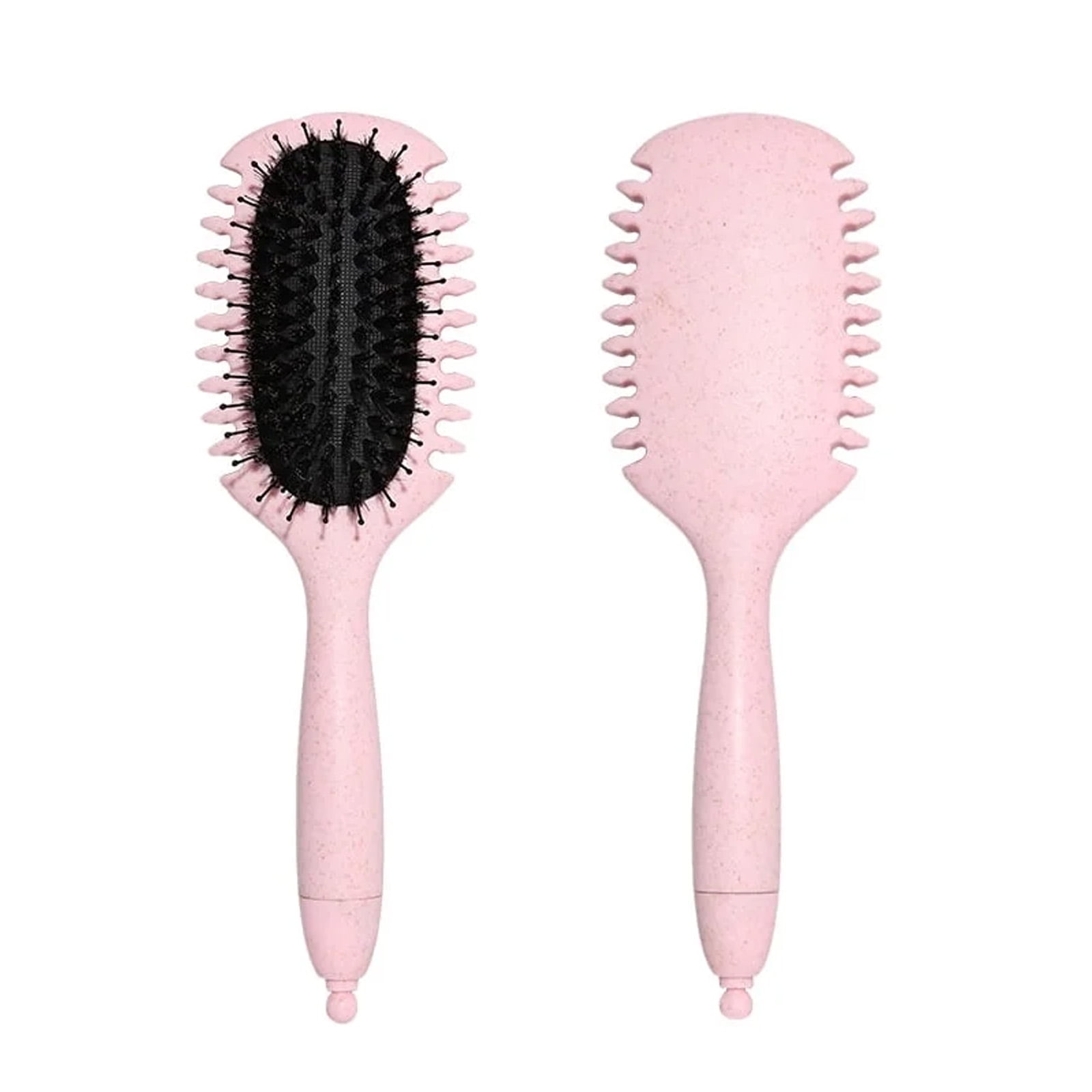 DUAIU Hair Brush Wet and Dry Curl Defining Styling Comb with Soft ...