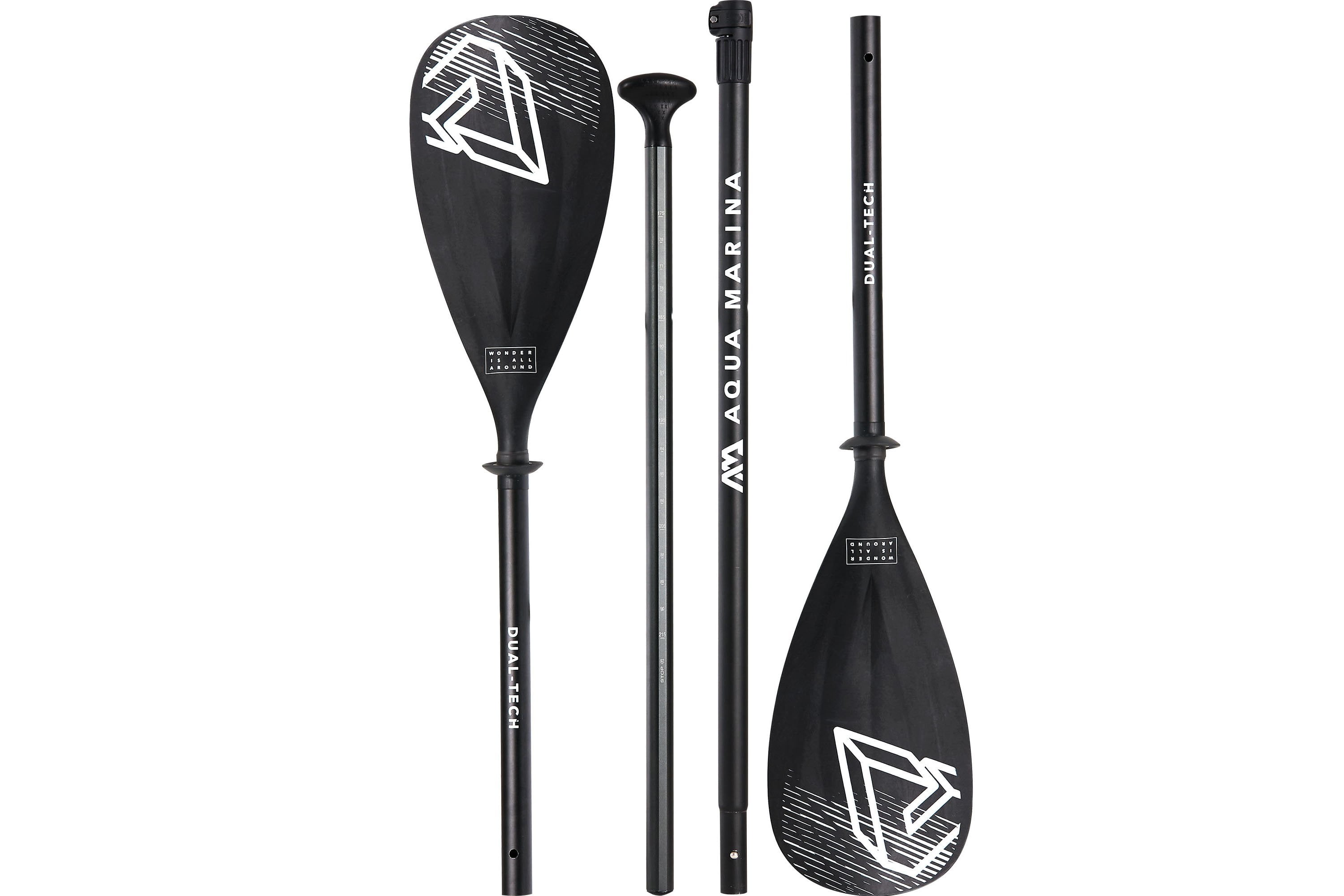 DUAL-TECH 2-in-I Aluminum iSUP & Kayak Paddle (3-4 sections) - Walmart.com