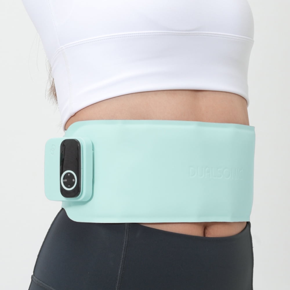 DUALSONIC Fit-Up EMS Belt - EMS Muscle Stimulator for Abs, Home Fitness ...