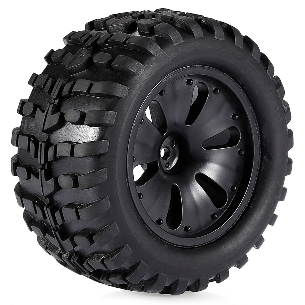DUAONETS 2PCS 1:10 Tire Monsta Truck Rim Wheel for HPI HSP High Speed ...