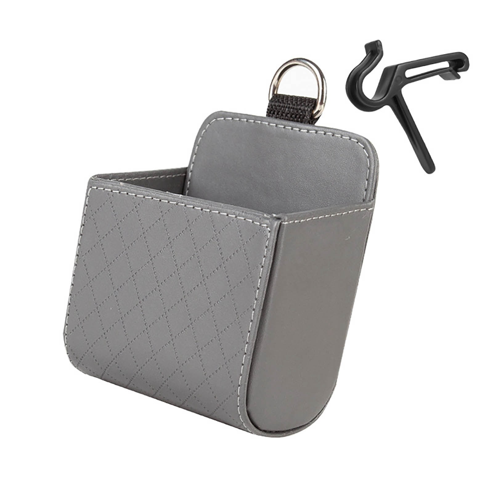 DUAONETS Car Leather Mobile Phone Storage Box Automotive Supplies ...