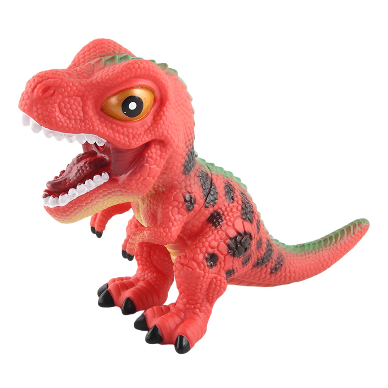 DUAONETS Color Mini Dinosaurs Squeezes and Call Soft Rubber Dinosaur ...