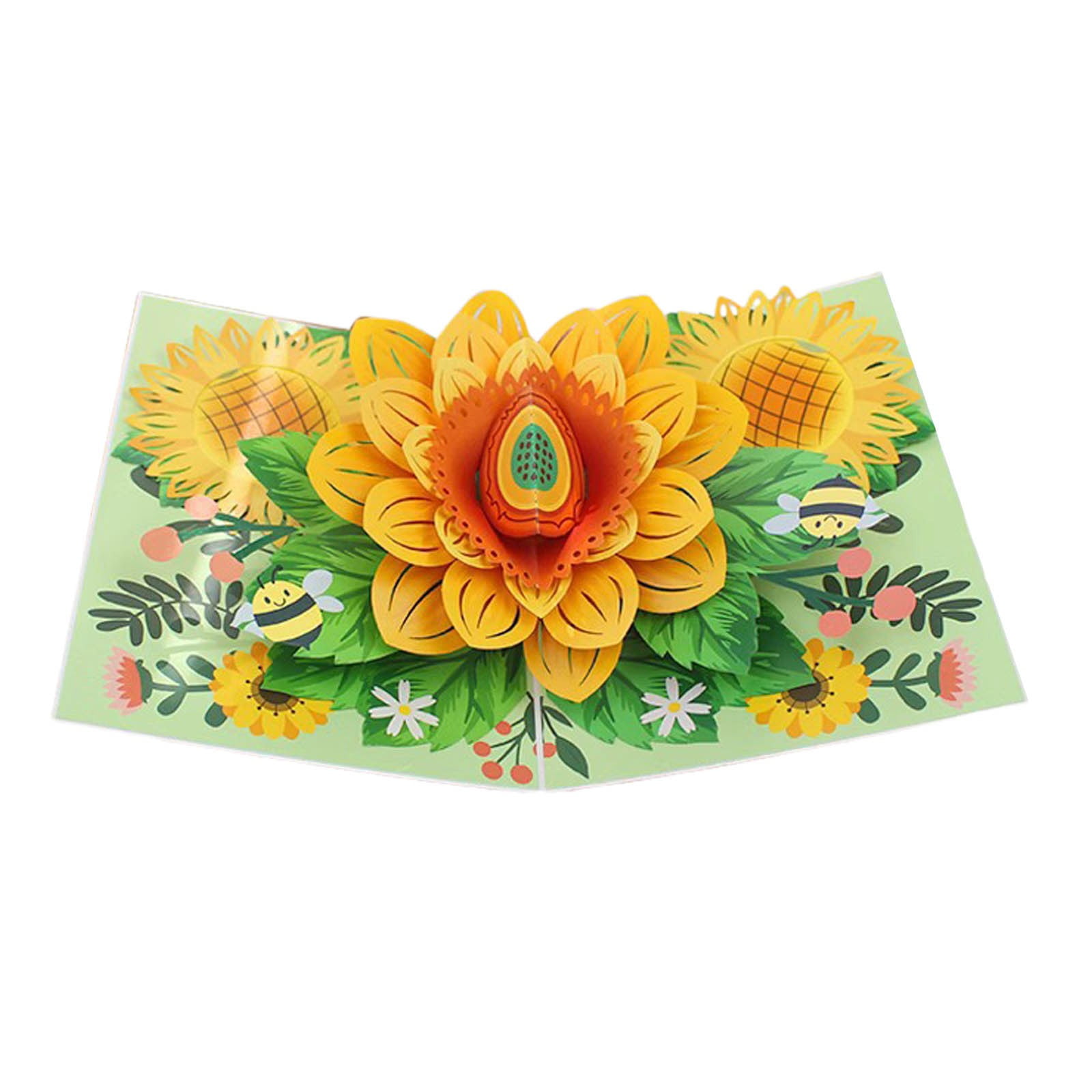 Duaonets Ejecting The Bouquet Up Flower Bouquet Greeting Card Mothers Day T Forever Flower
