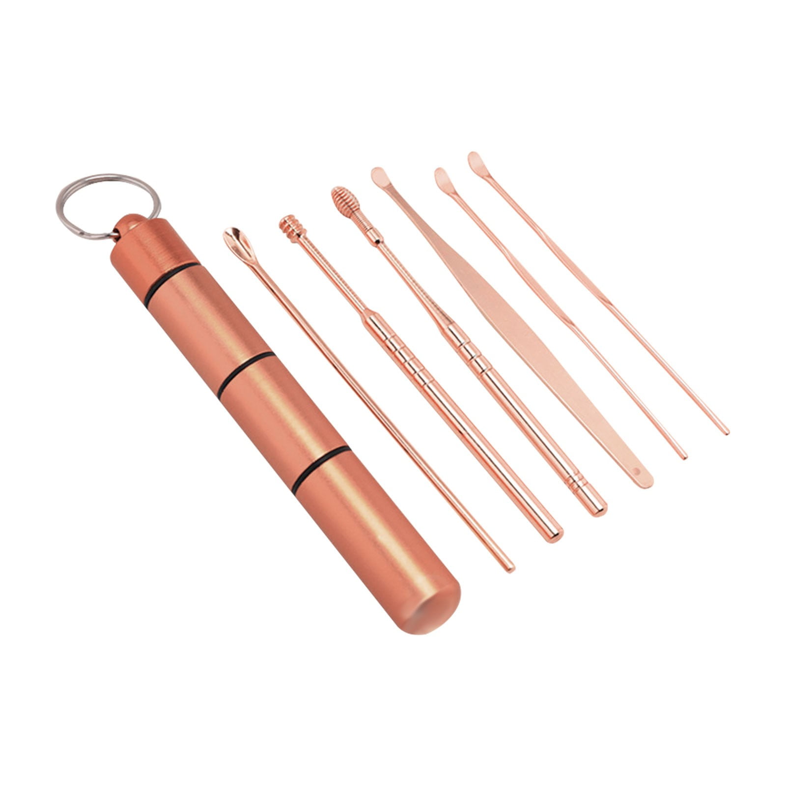 DUAONETS Spring EarWax Cleaner Tool Set Earwax Removal Kit,Ear Wax ...