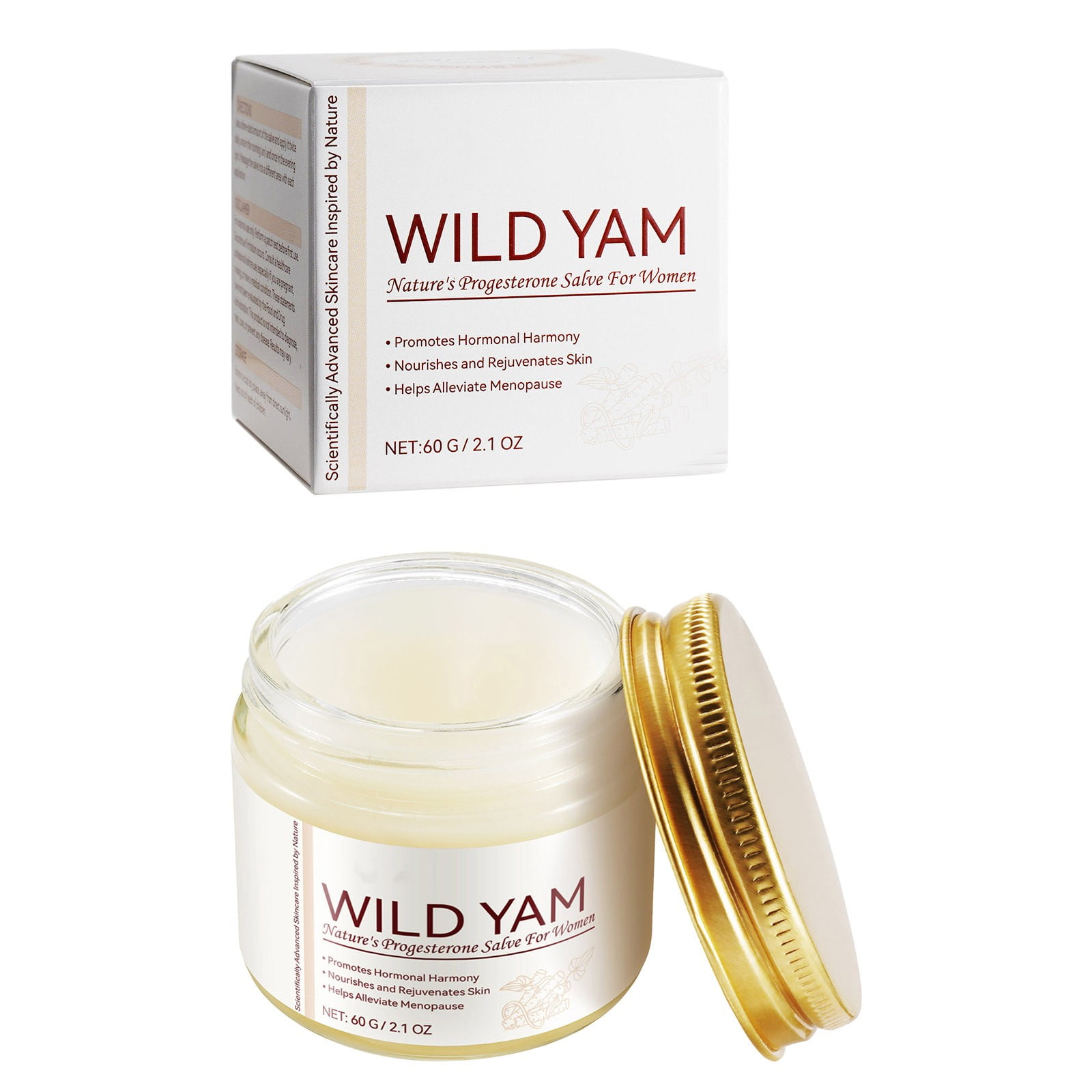 Duaonets Wild Yam Nourishes Skin Muscle Tension And Menopause In Women